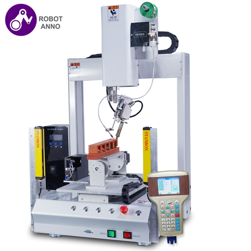 Industrial PCB Solder Desktop Robot - Automatic Rotary Soldering Machine