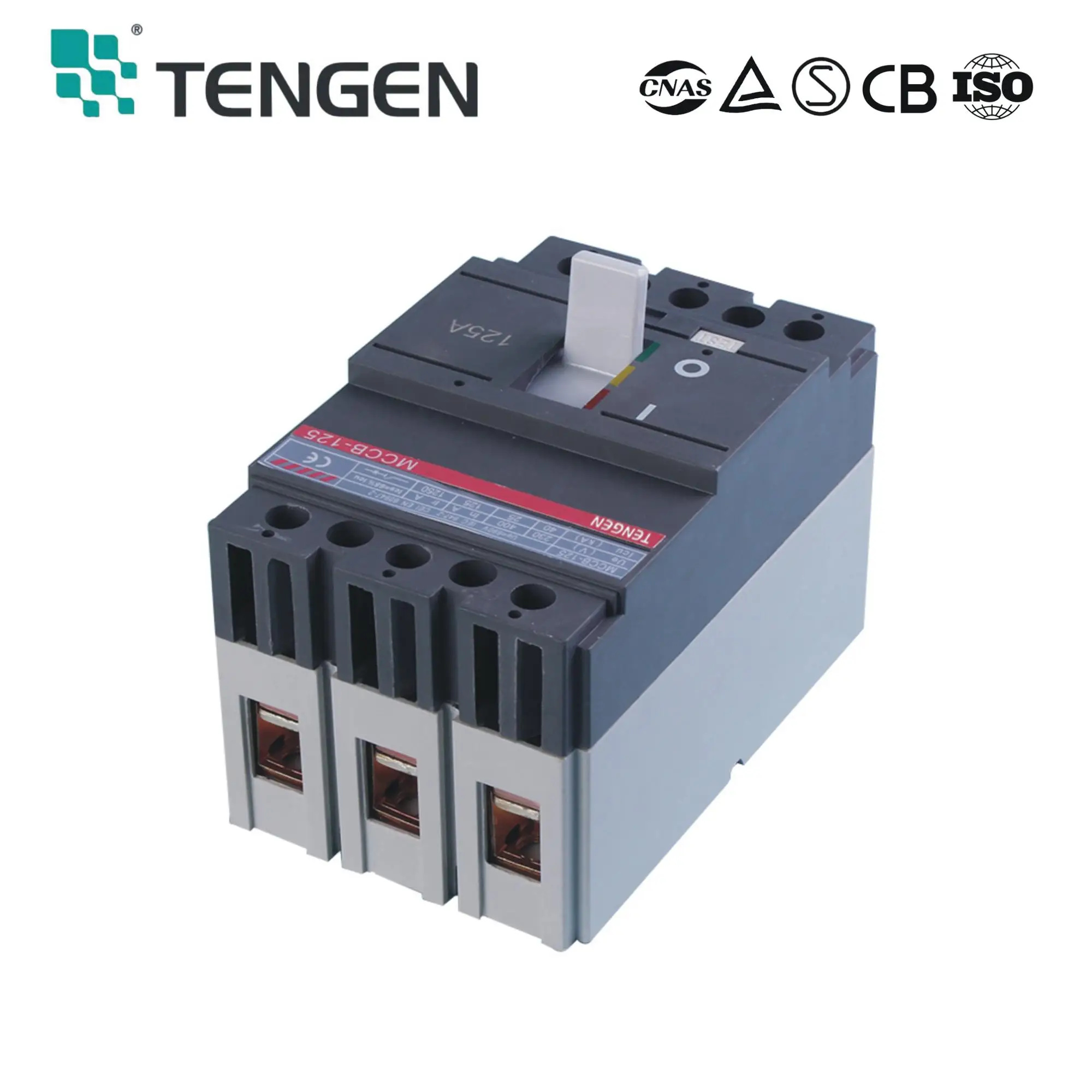 Tengen Factory Supply New Design Tgm53 3p 63a 80a Mccb Earth Leakage ...