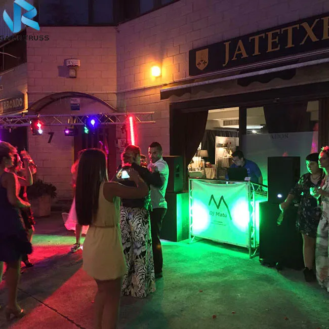 DJ Truss Table - Portable and Movable Aluminum Bar Counter