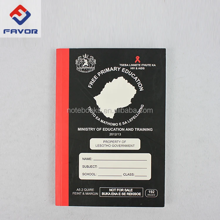 School Writing Paper Cover 128 Gsm Exercise Note Book - Buy Note Book ...