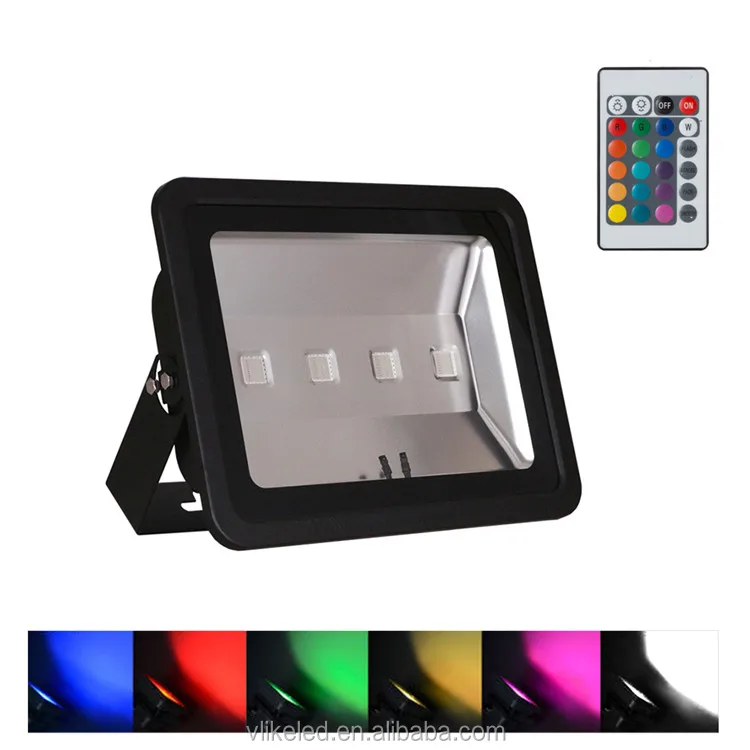 100w 200w 300 Watt Rgb Led Flood Light Ip65 Waterproof Outdoor Color ...