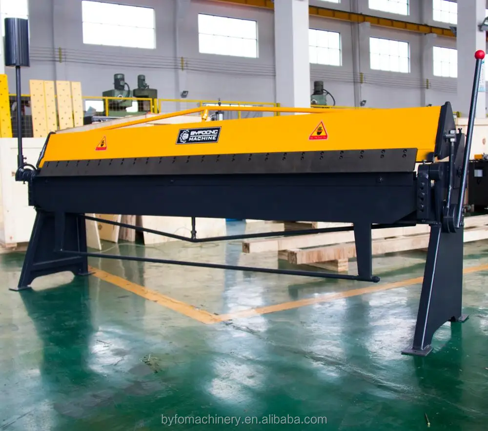 TDF Manual Sheet Metal Folding Machine - Durable & Versatile