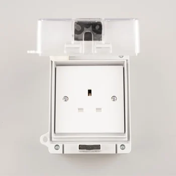 Wk 1 Gang Ip65 Waterproof Outdoor Socket Outlet - Buy Ip56 Waterproof ...