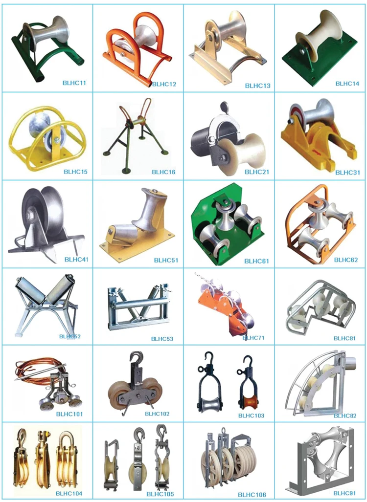 Cable Roller - Customized Support for Cable Pulling