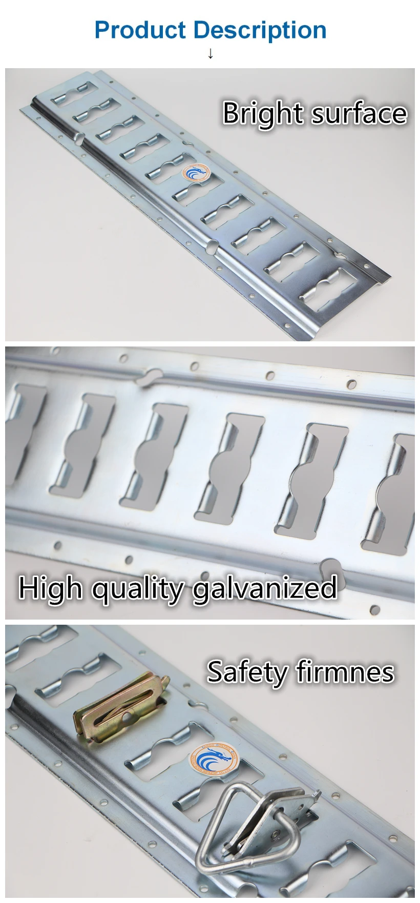 Eb4007 Steel F Track Cargo Control Track 2.5mmx10feet F Track - Buy F ...