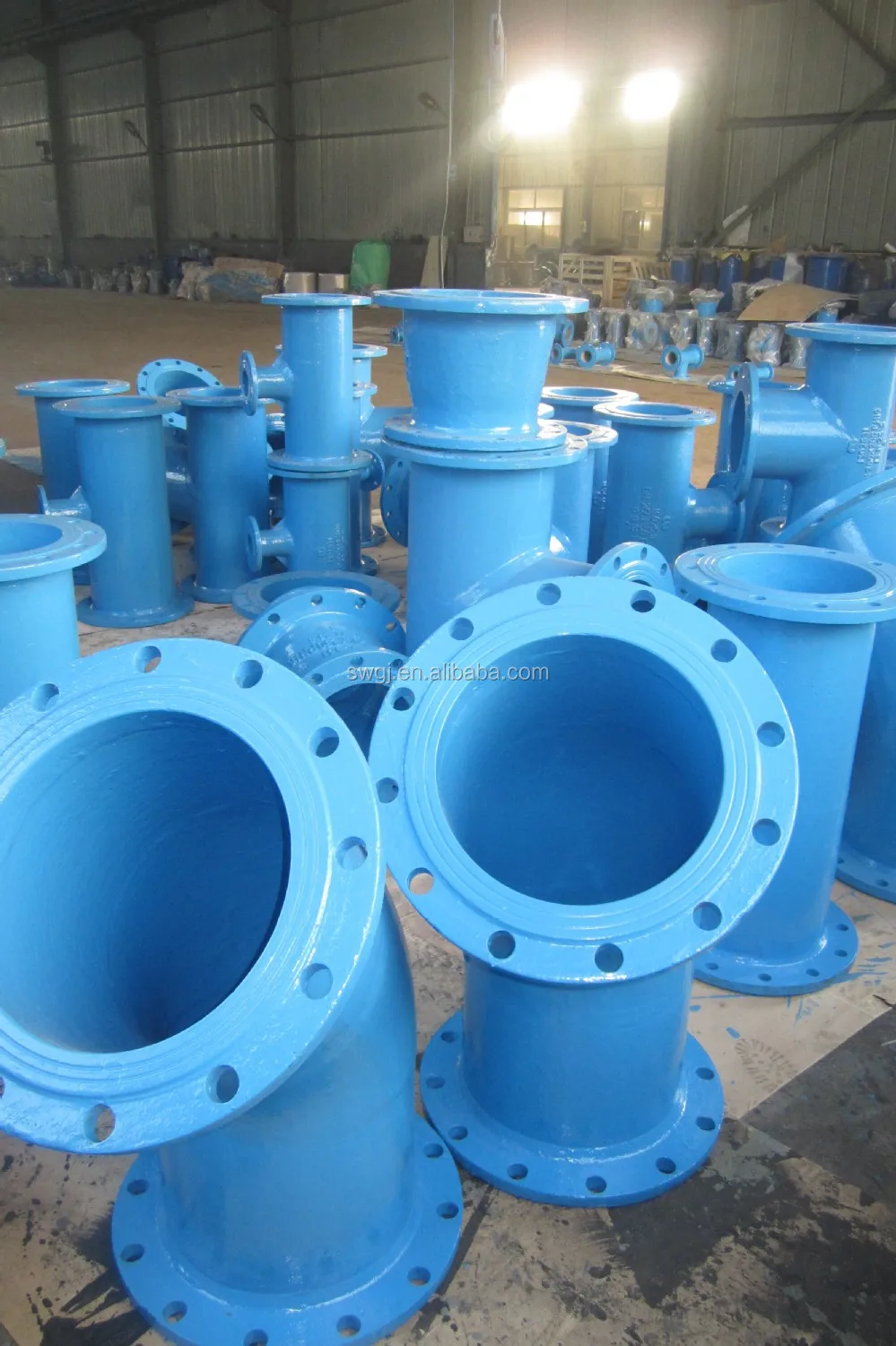 Dci Double Flanged Elbow 900,Pn 10 & Epoxy Coated - Buy Pipe Fitting ...
