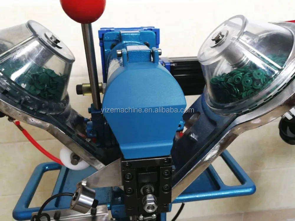 Fully Automatic Umbrella Snap Fastening Machine Face Shield Button ...