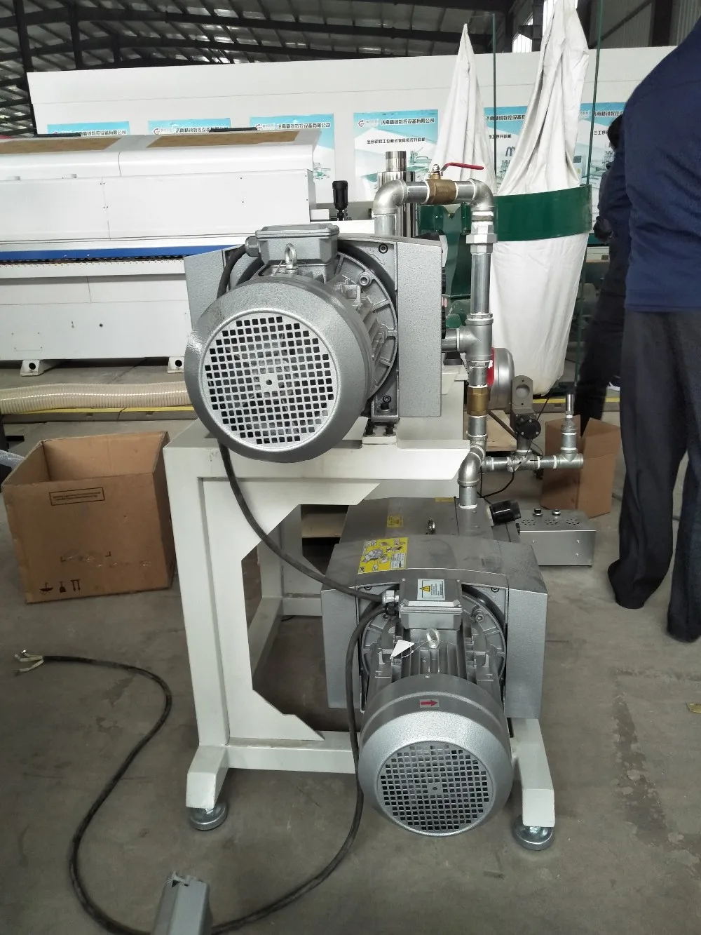 Kvf175 Dry Rotary Vane Vacuum Pump For Cnc Router Machine - Buy Claw ...