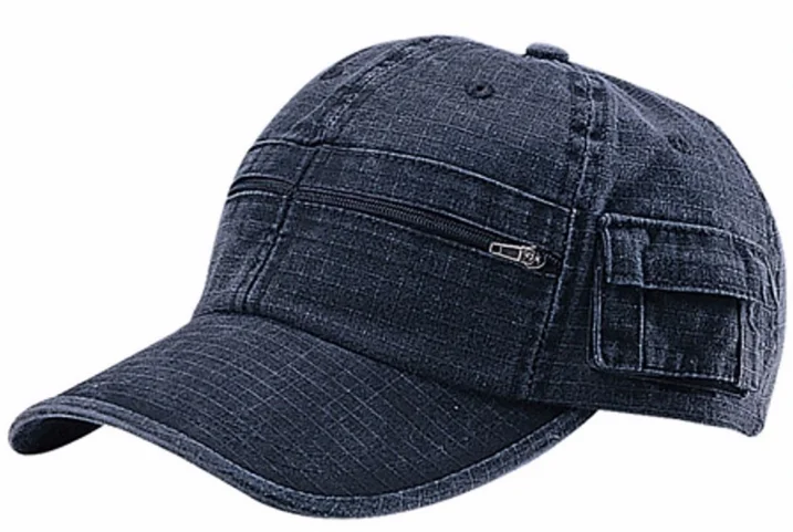 Wholesale Cotton Baseball Cap With Zipper Pocket - Buy Baseball Cap ...