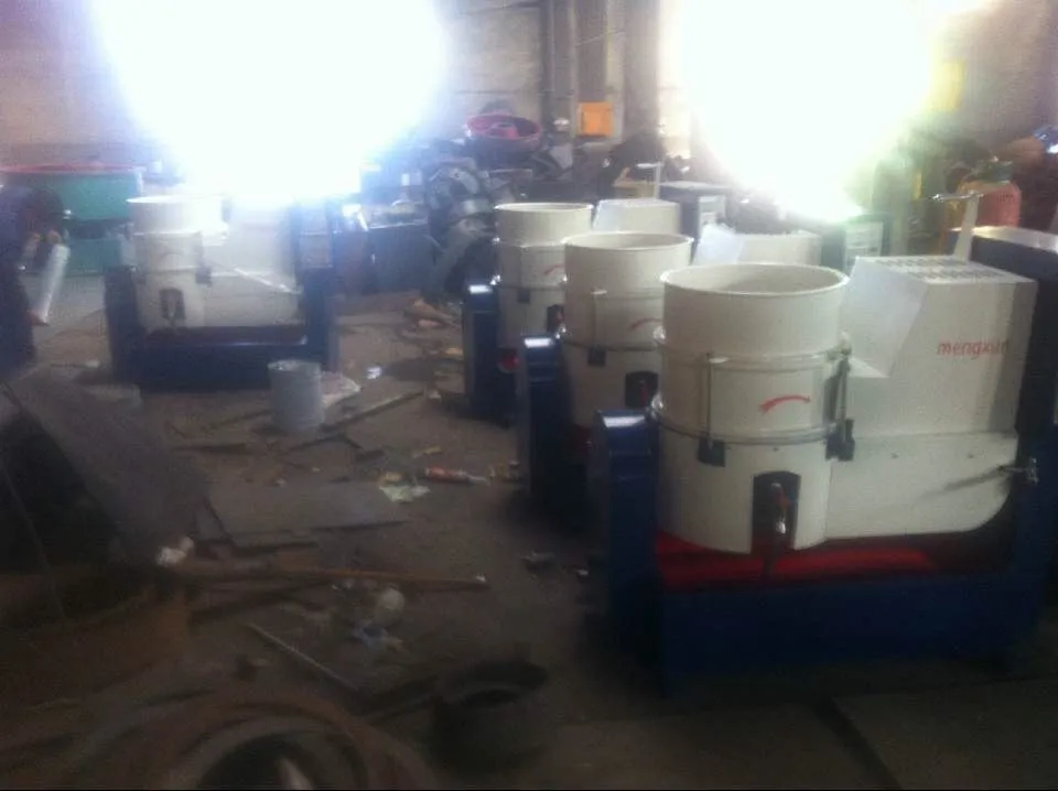 120l Large Capacity Centrifugal Disc Polishing Machine / Finishing ...