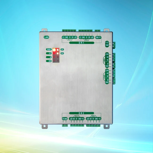 C2-smart Led Light Metal Housing Tcp/ip Two Doors Access Controller ...