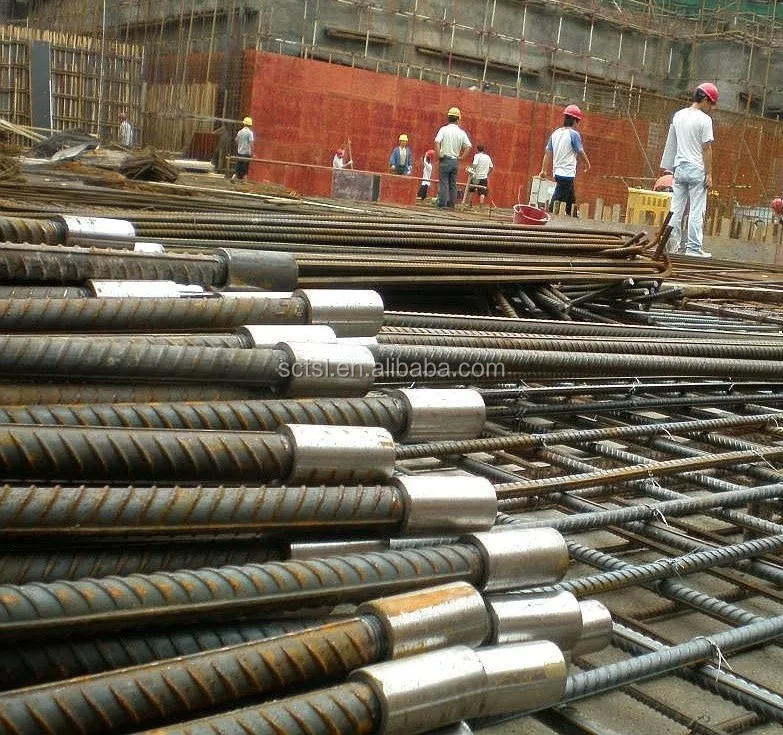 Building Material Carbon Steel Reinforcing Rebar Splicing Coupler ...