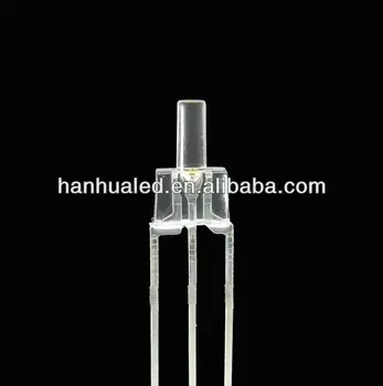 3 Pins 2mm Tower Red-white Bi-color Common Cathode Led Diode - Buy 2mm ...