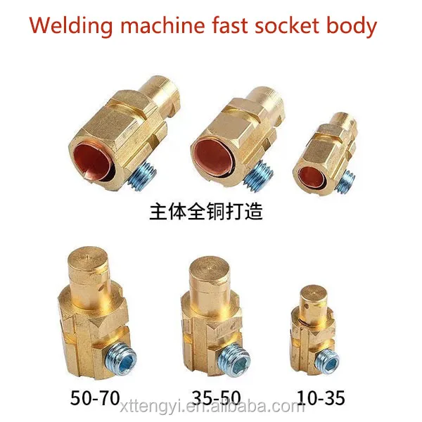 Spot Welding Cable Connector Plug Socket Cable Plug - Buy Welded Cable ...