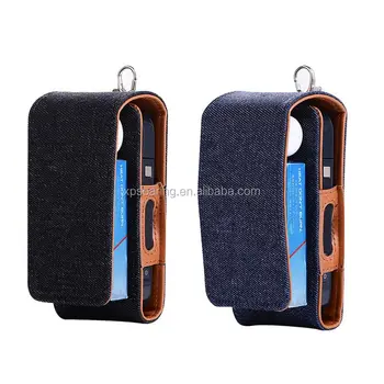 Jeans Skin Leather Case For Iqos E-cigarette,Protective Pouch Bag For ...