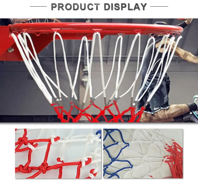 Heavy Duty Customized Adjustable Standard Nylon Basketball Net / Nets ...
