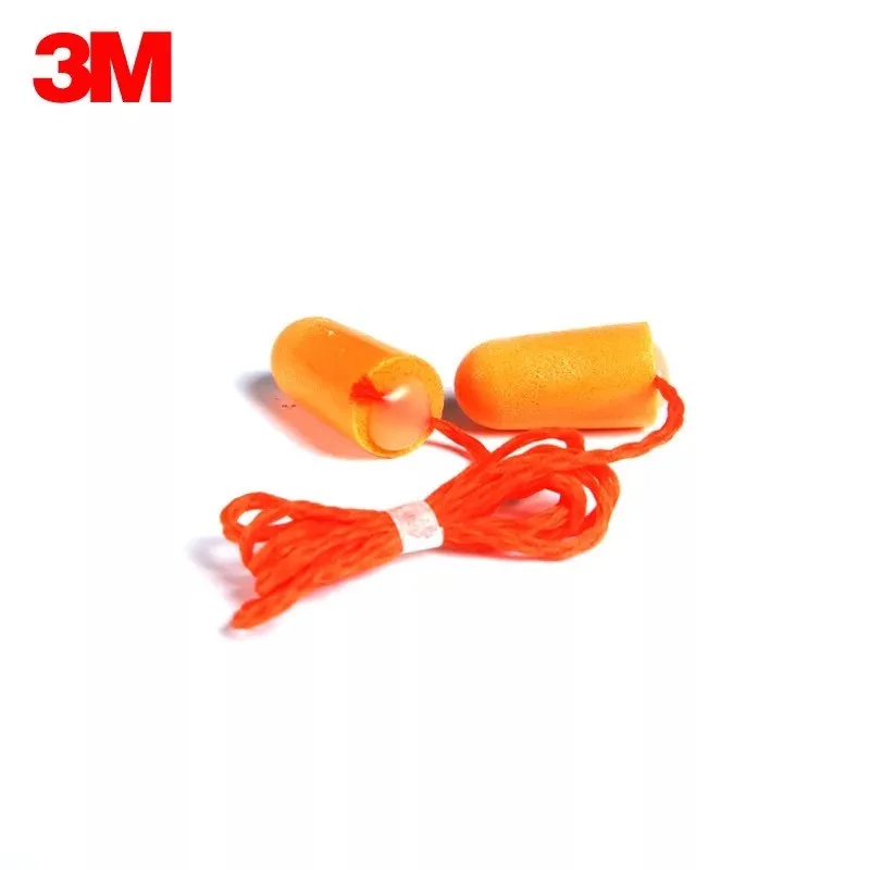 3M Corded Foam Ear Plugs - Soft, Comfortable, and Effective