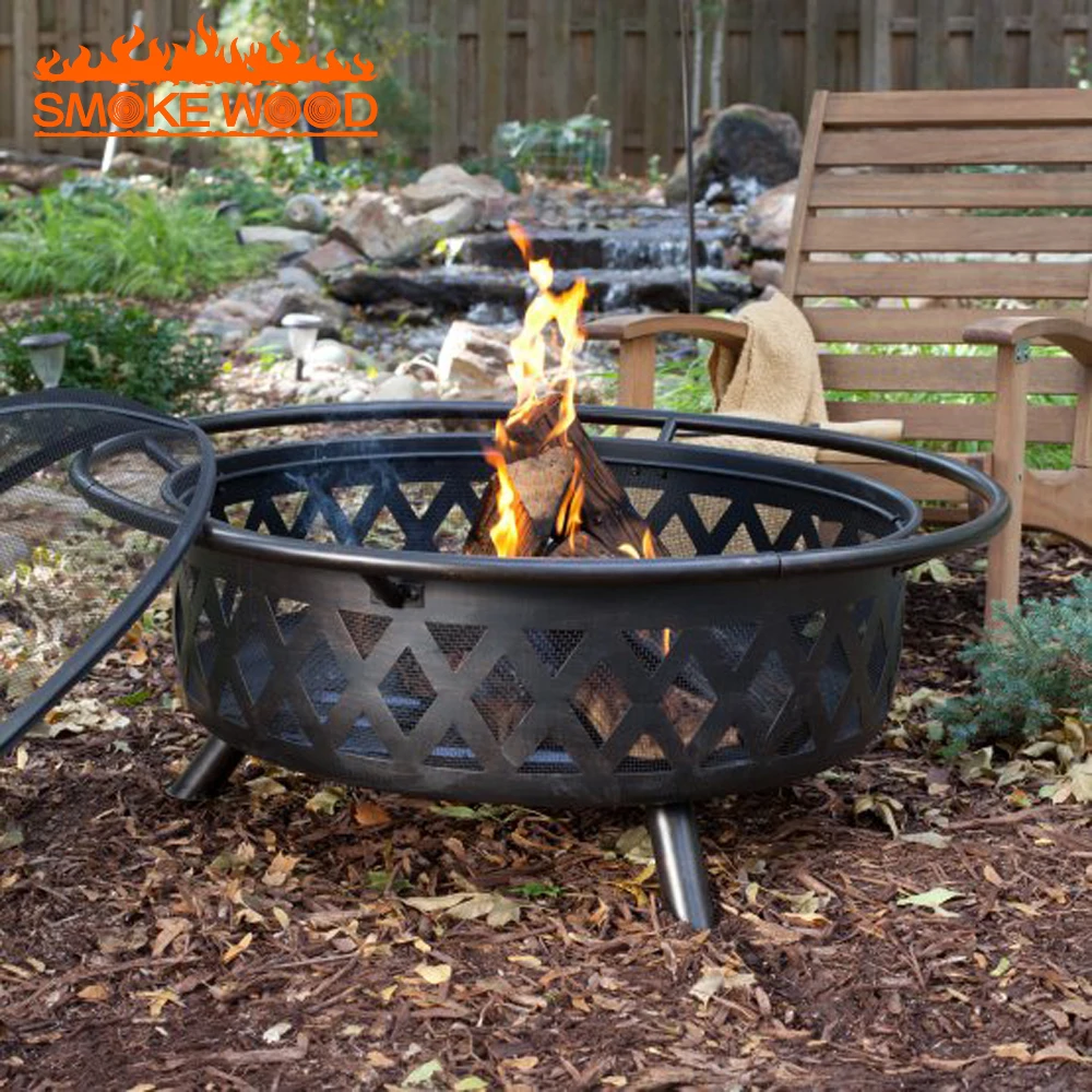 High Quality Outdoor Charcoal Brazier Grill Metal Fire Pit Mesh Fire ...