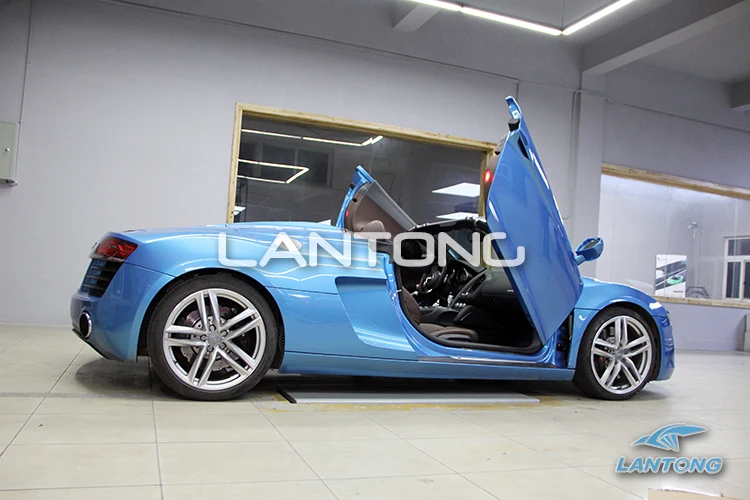 LANTONG Lambo Doors Car Bumpers Body Kit for R8