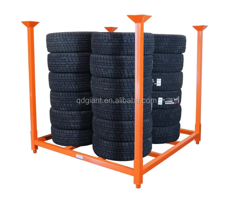 60in X 60in TIRE STACKING RACK for Passenger and Light Truck Tires