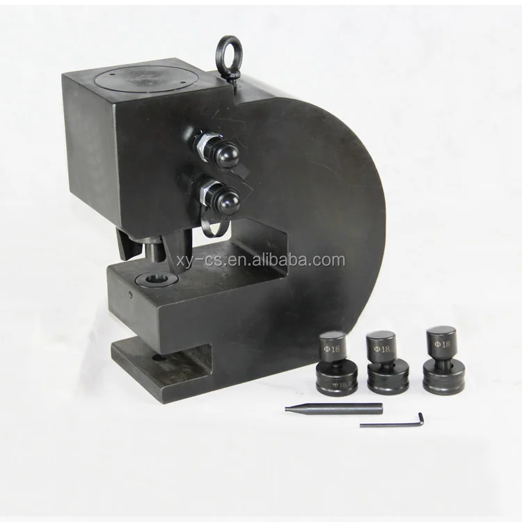 Heavy Duty Hydraulic Punch Ch-100 For Metal Sheet Hole Punching - Buy ...