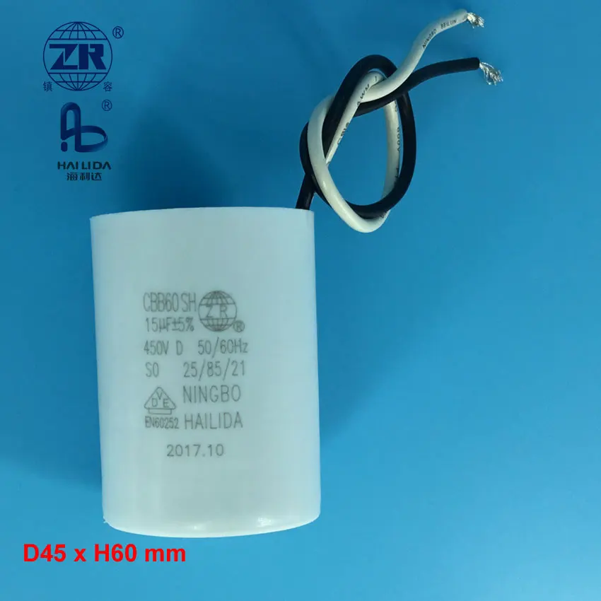 Tubular Capacitor 15mf Polyester Film Capacitors 15uf 400v - Buy ...