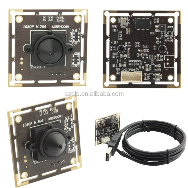 Elp 2mp H.264 1080p Pinhole Mini Camera Module Low Light Usb 2.0 For ...