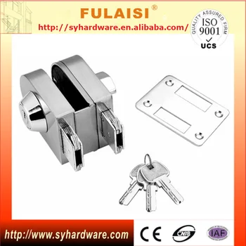 Good Quality Double Square Lock Hook Sliding Glass Door Central Lock ...