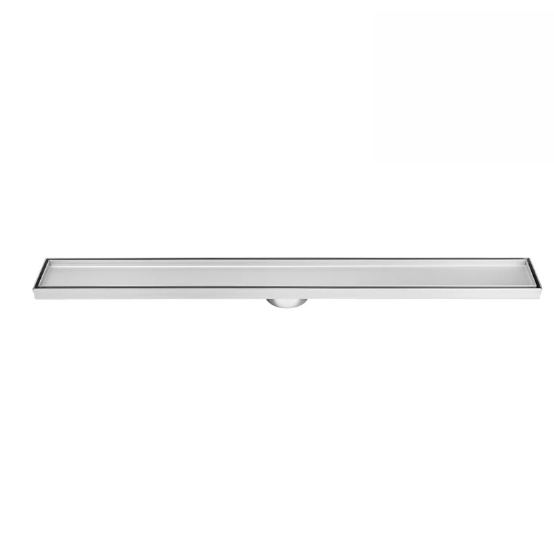 Stainless Steel Invisible Shower Drain Shower Channel Linear Bathroom ...