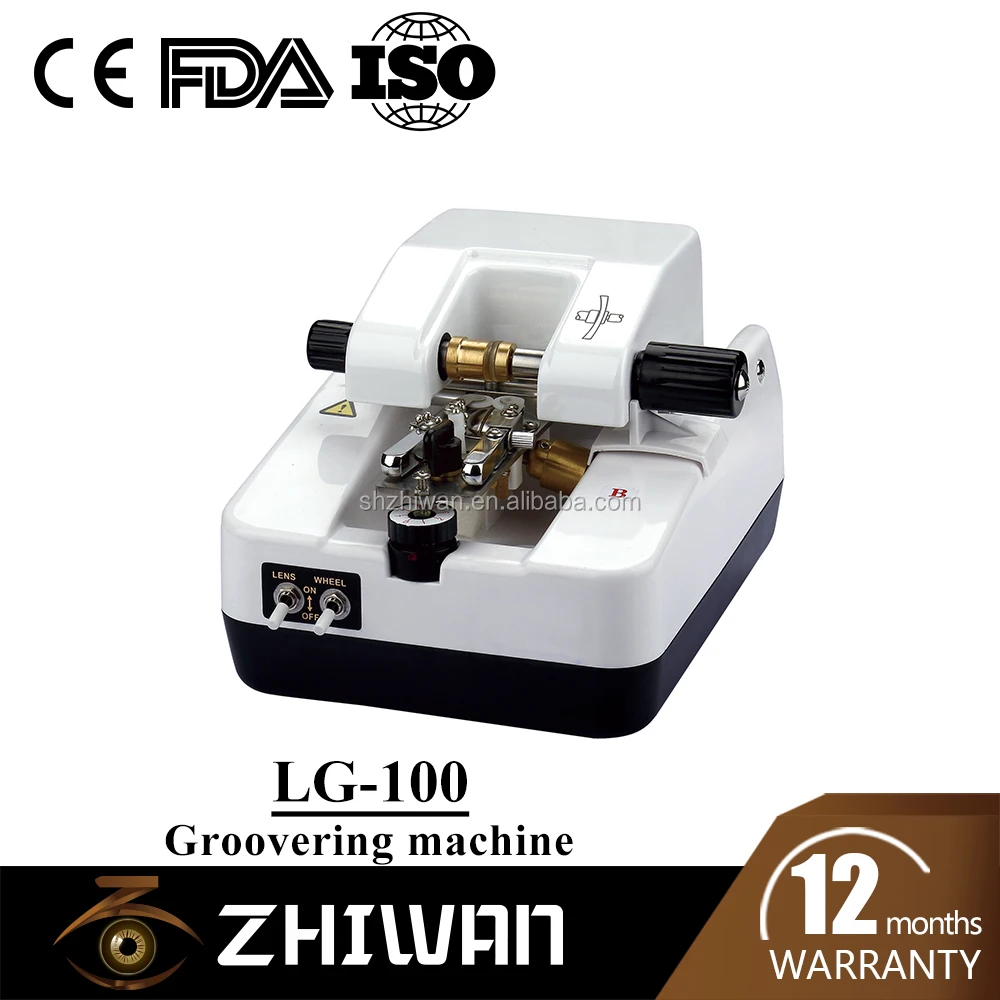 Optical Groover Machine LG-100 - Precision Lens Beveling
