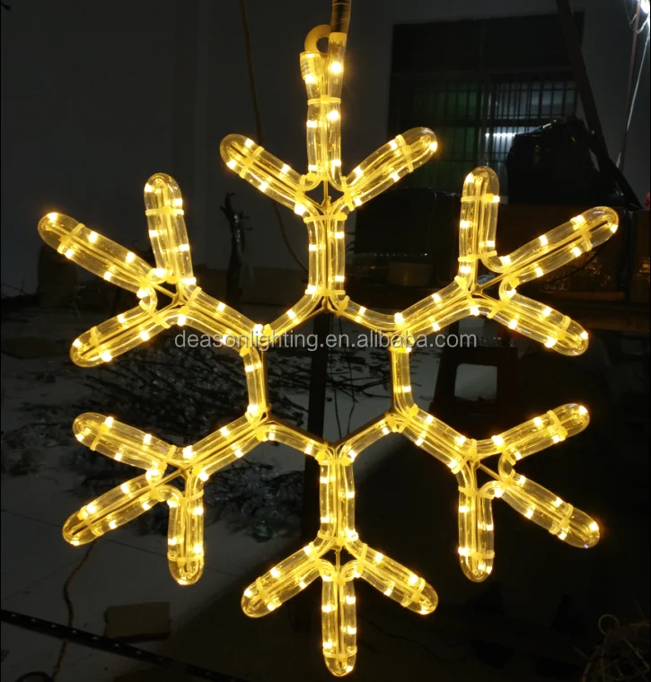 Led Light Hanging Snowflake - Buy Christmas Snowflake Lights,Led Big ...