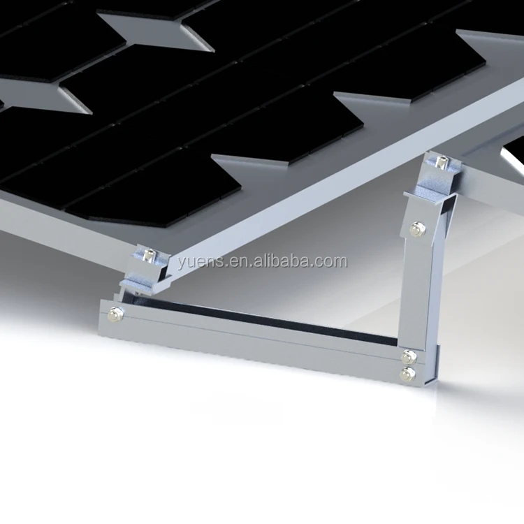 Ballast Racking Flat Roof Solar System - East to West Mounting