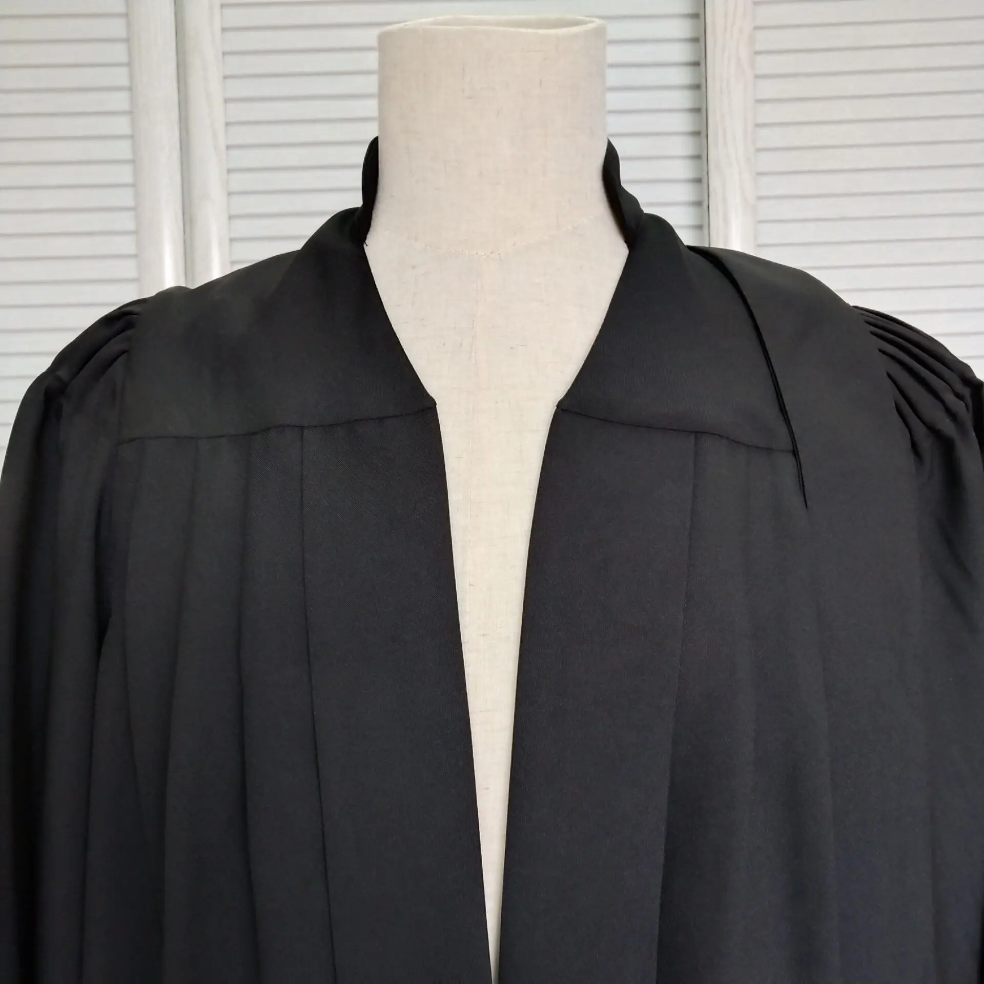 Fancy Wool Juristic Uniform Magistrate Robe - Smq-Judge Robe