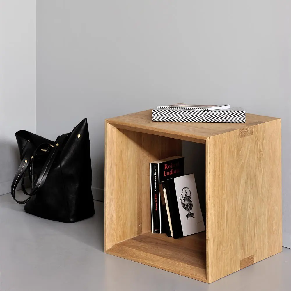 Close Cube Side Table / Wooden Square Side Table - Buy Movable Side ...