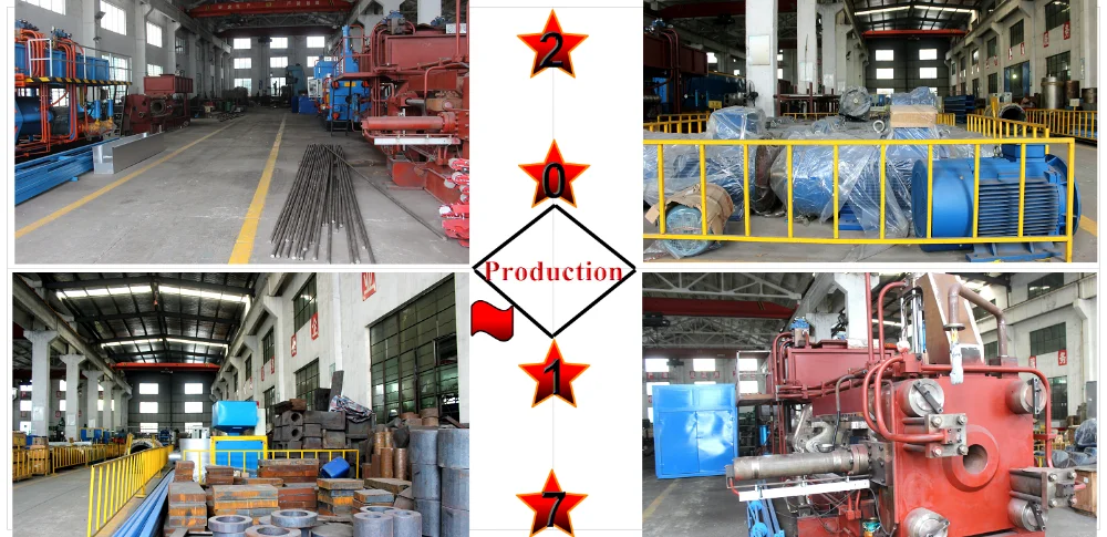 Aluminium Profile Extrusion Line Machines - HX Press Plant