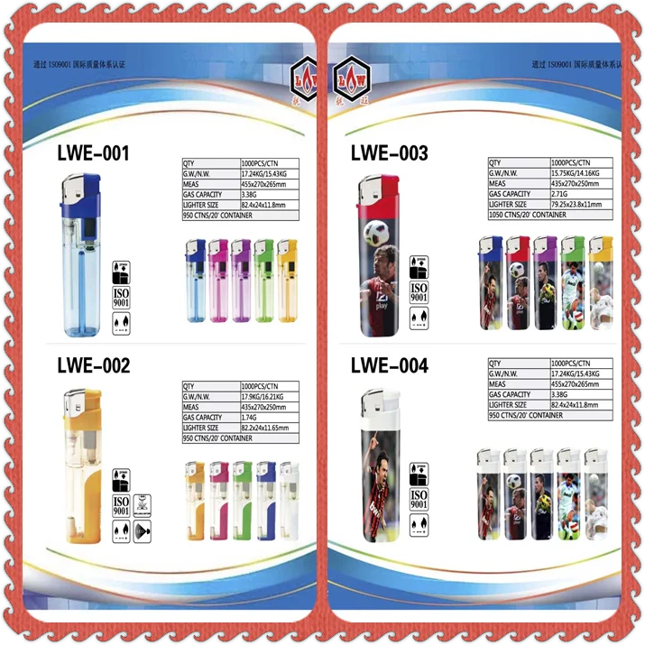 Cheapest Refillable Transparent Baida Gas Electric Lighter - Buy ...