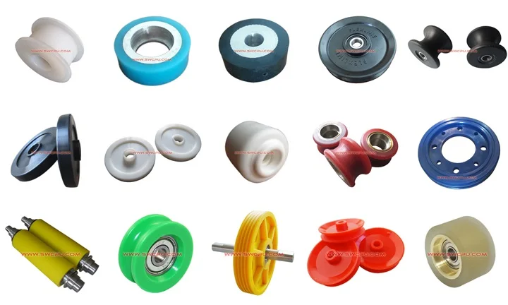 Custom Neoprene Rubber Coated Roller Bearing / Rubber Bushing Bearing ...