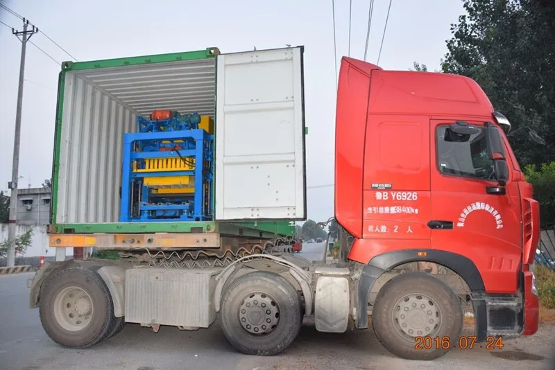 HOT SELLING QTJ4-25 Aircrete Block Machine Fully Automatic Paver Brick ...