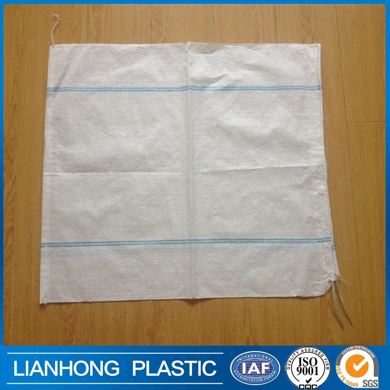 Polypropylene Woven Sand Bags Anti Flood Pp Sand Bags With Tie Strings ...