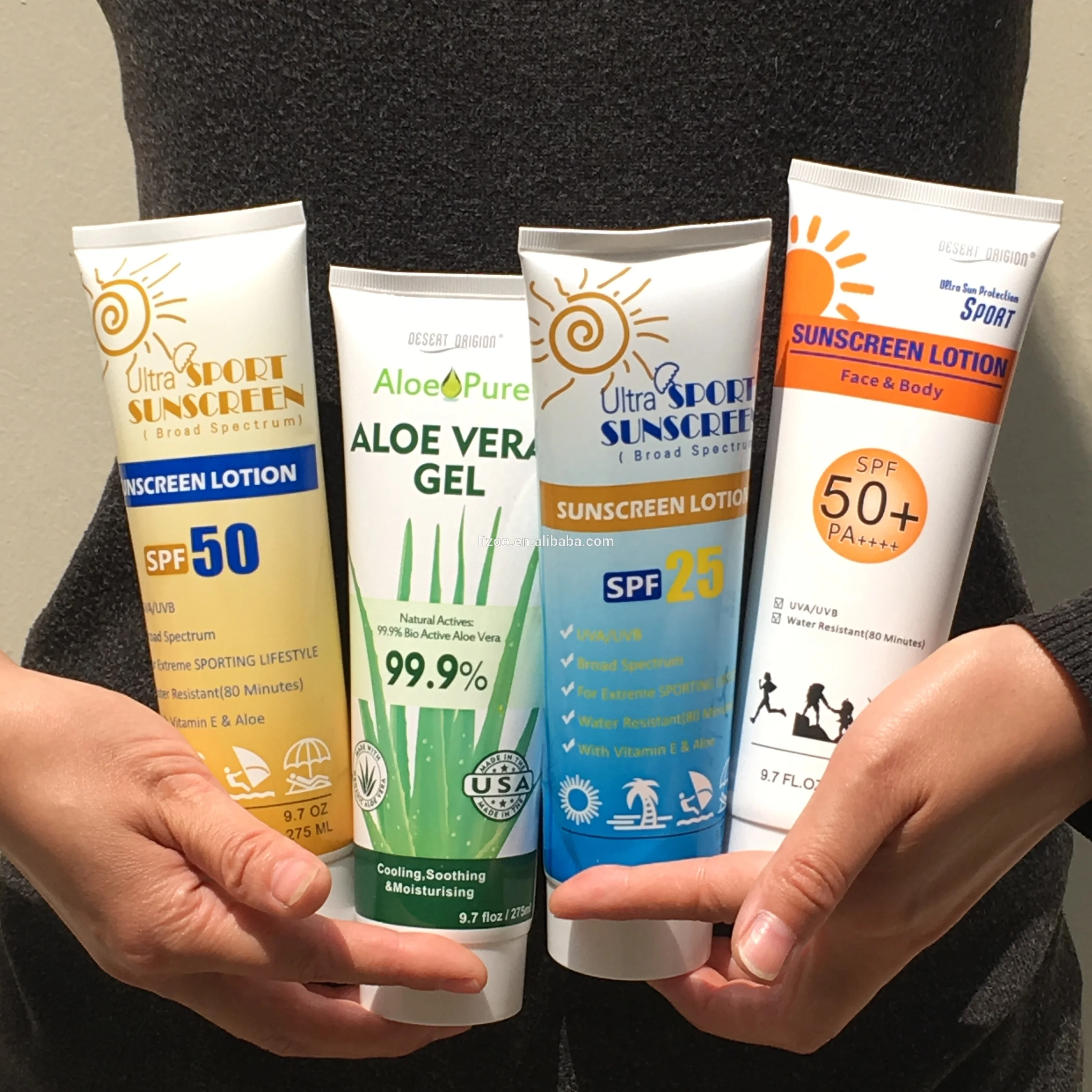 2 Pack Summer Hidden Alcohol Flask Disguised As Sunscreen Container Hip ...