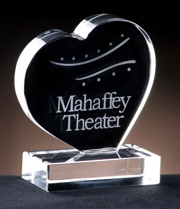 New Design Crystal Heart Trophy For Wedding Gift - Buy Crystal Heart ...