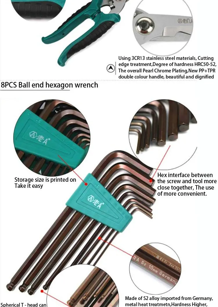 55 Pcs High Grade Aluminum Tool Kit Tool Set With Aluminum Alloy Box ...