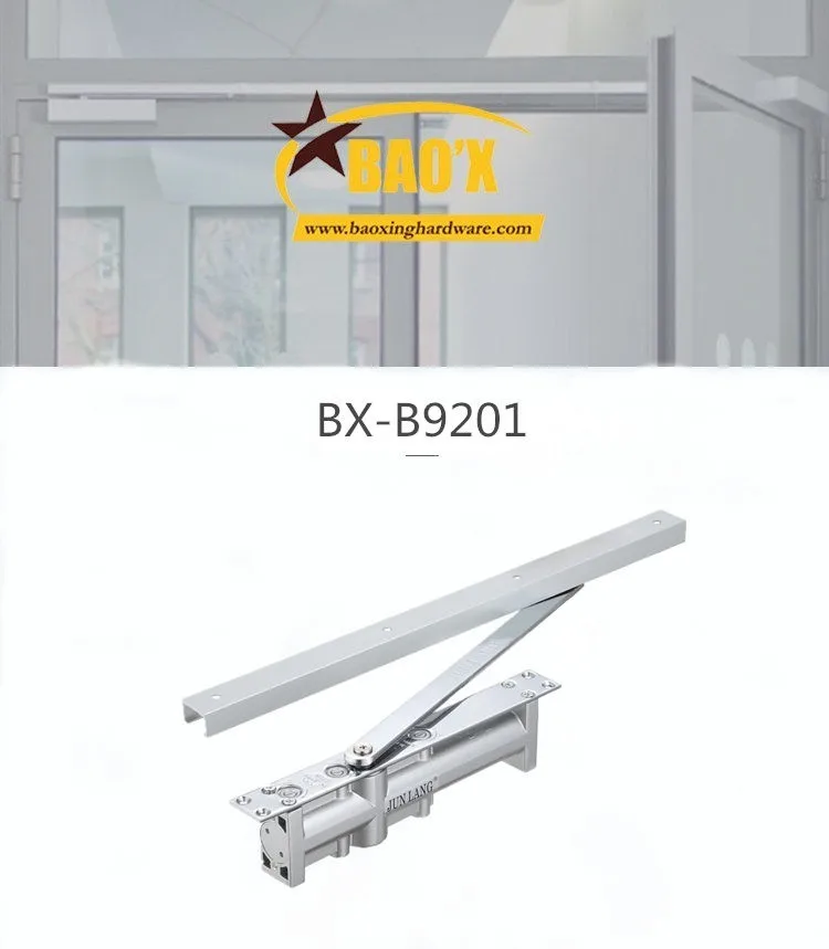 Aluminum Heavy Duty Adjustable Overhead overhead concealed door closer ...