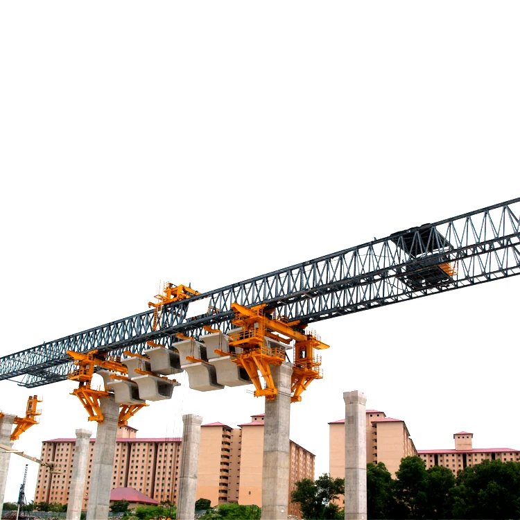 Bridge Launching Girder Crane For Erecting Concrete Box Girders - Buy ...