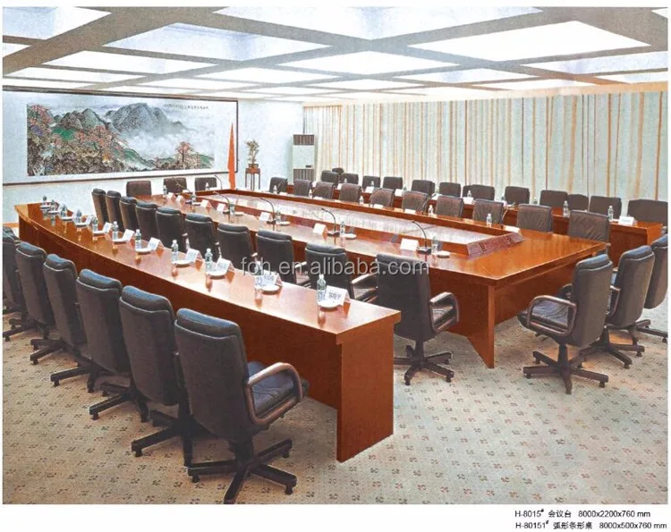 Antique Classic Foh Meeting Table & Fotocase - Customizable