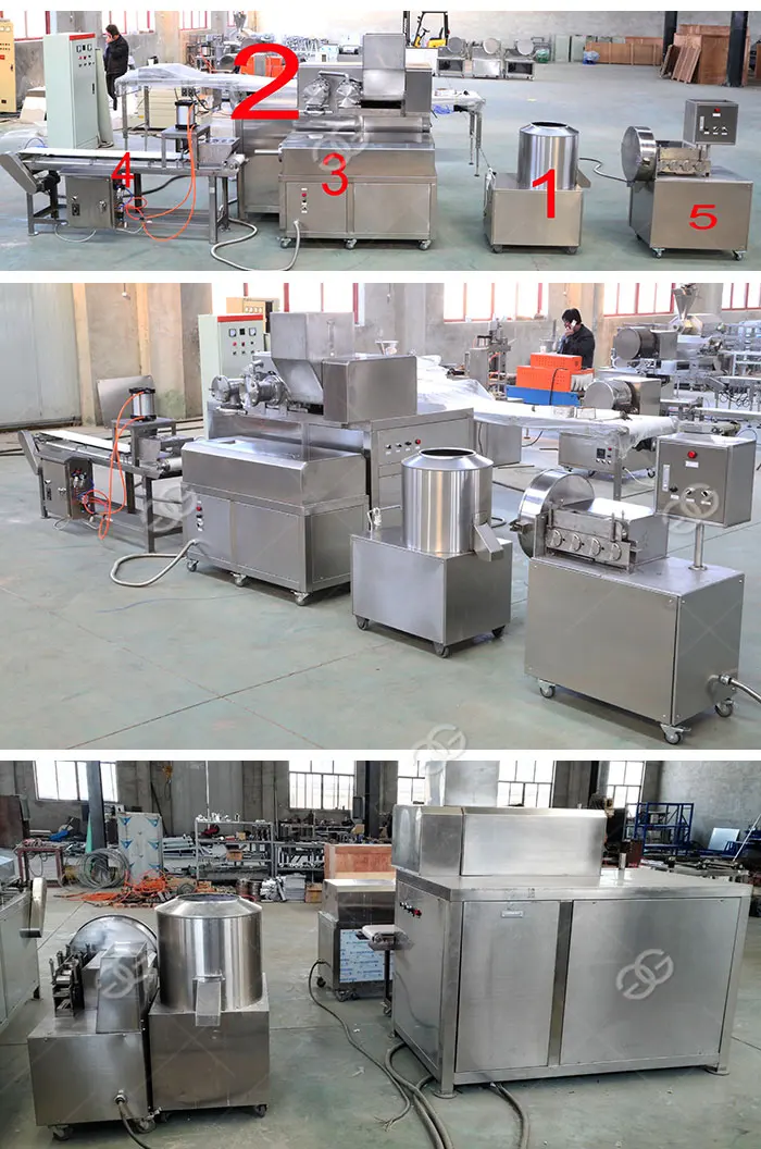 Prawn Cracker Making Line Prawn Cracker Maker Machine Shrimp Cracking ...