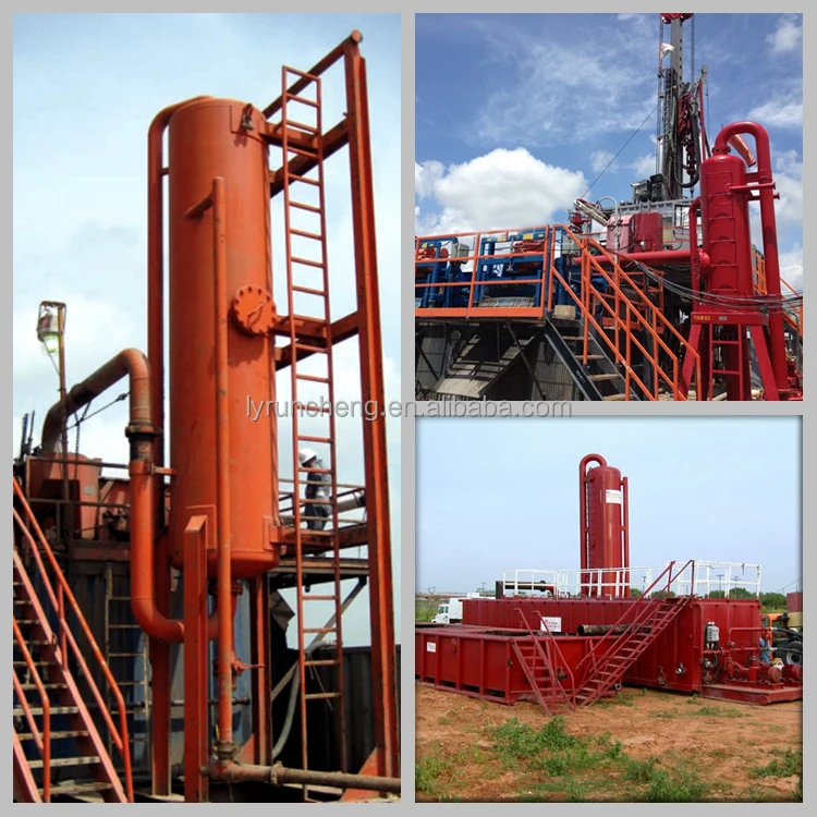 Gas And Oil Field Drilling Wellhead Equipment Poor Boy Degasser - Buy ...