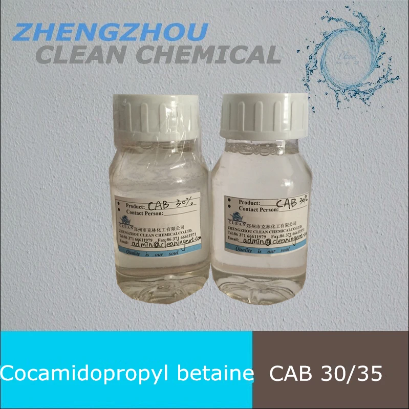 Cocamidopropyl Betaine Cab 30 /35 30% 35%cab Betaine Capb% Plant - Buy ...