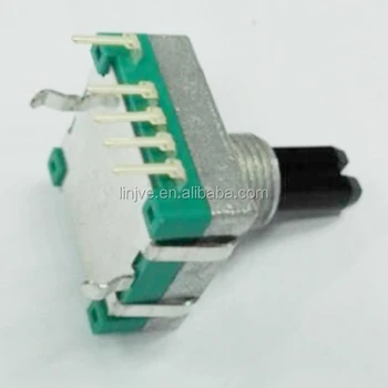 Ec18 Electric Plastic Shaft 5 Pin 12 Pulse 12 Detent 18mm Rotary ...