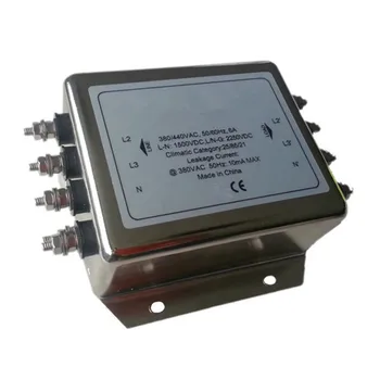 3 Phase Ac Emc Emi Noise Filter - Buy 3 Phase Emi Filter,Power Filter ...